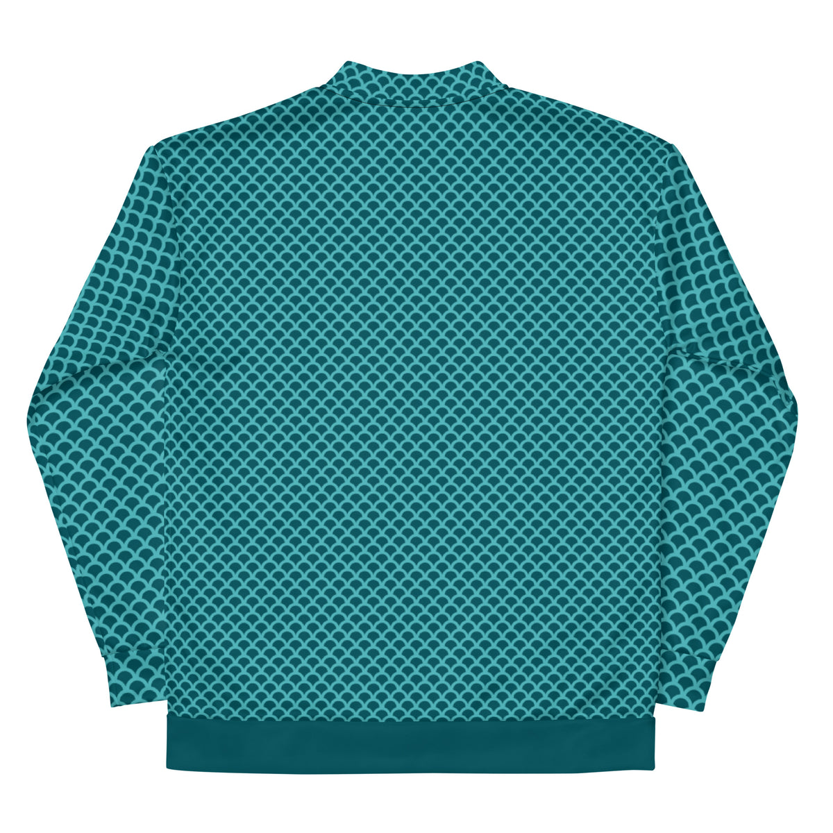 Bomber Jacket - Aqua Scale – Mono.Me