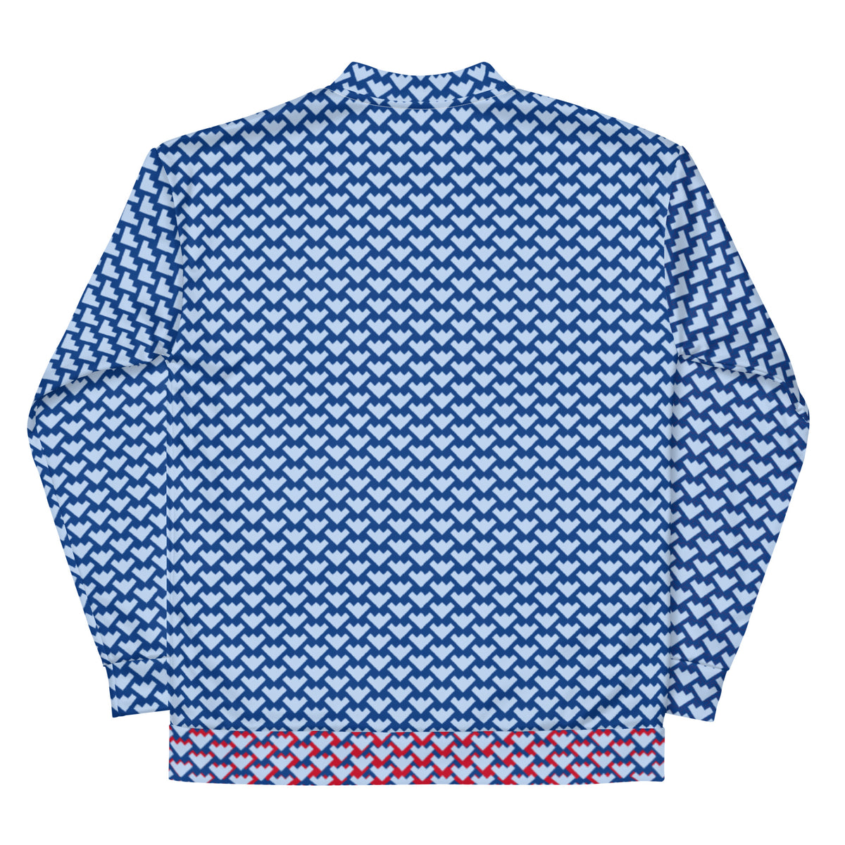 Bomber Jacket - Blue/Red – Mono.Me