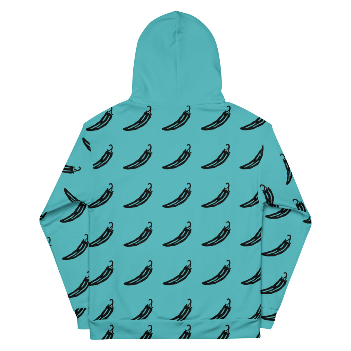 Hoodie - Aqua Chili Pepper – Mono.Me